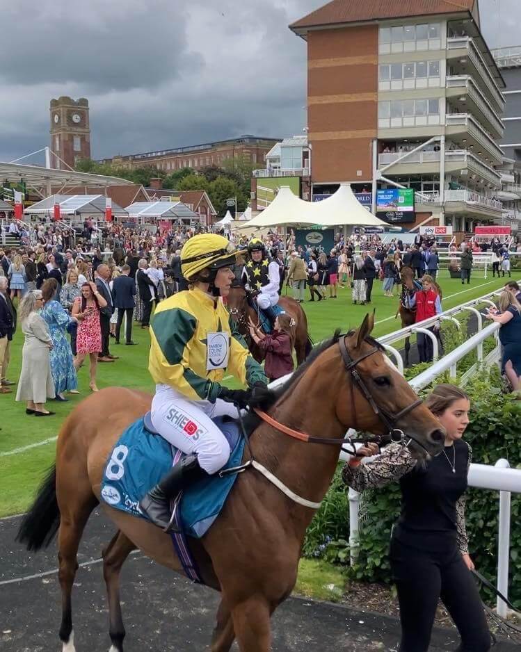 Our sponsored rider Camilla completes the race! Macmillan York Race day ...